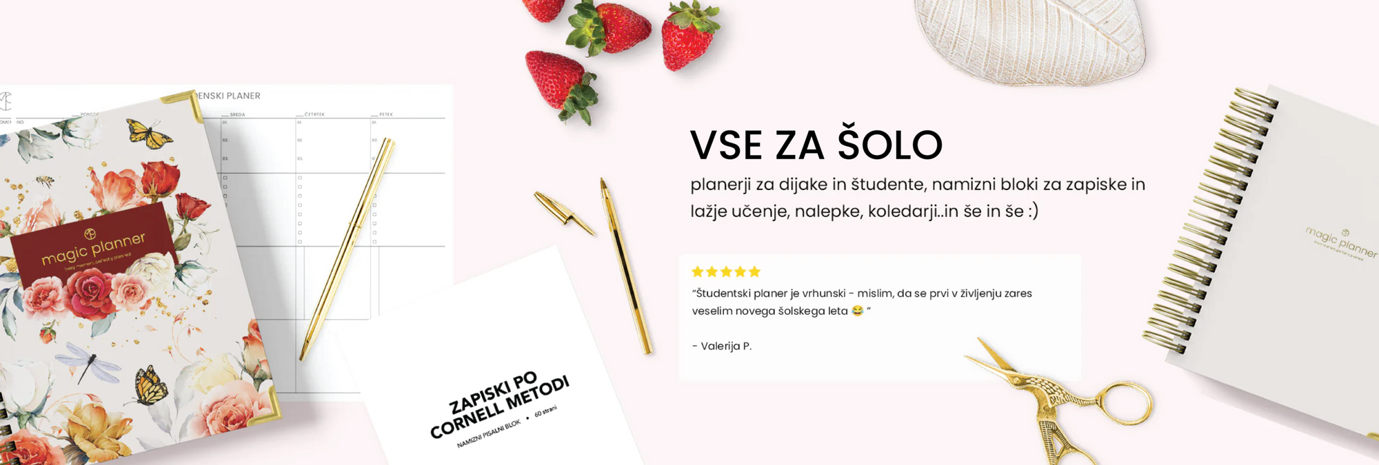 Šolski planerji 2024/25 | za dijake in študente | Magic Planner